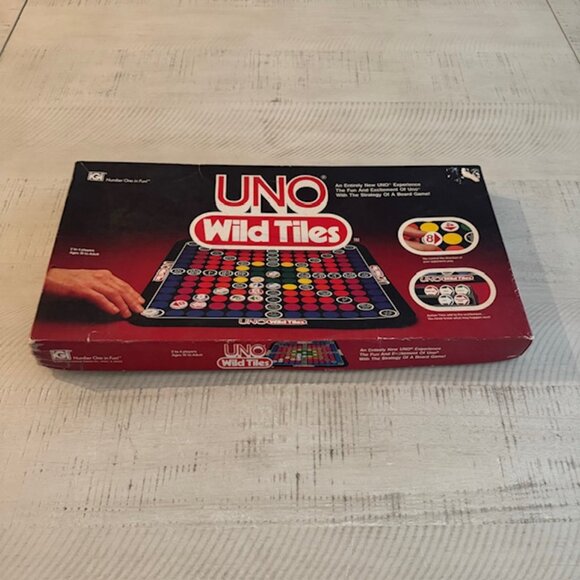 International Games | Games | Vintage 986 Uno Wild Tiles | Poshmark